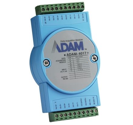 Module ADAM-4017+ Advantech 8 entrées analogiques Modbus | Integral System