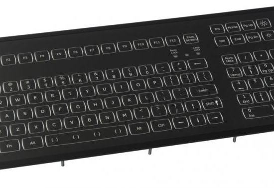 Clavier industriel rétro éclairé encastrable IP67 USB QWERTY | Integral ...