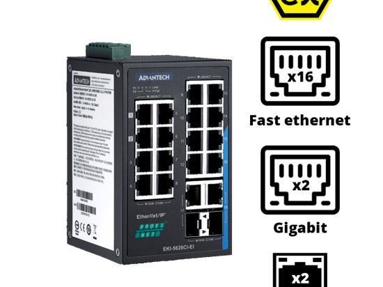 Switch EKI-5626CI-EI-BE Advantech | Integral System