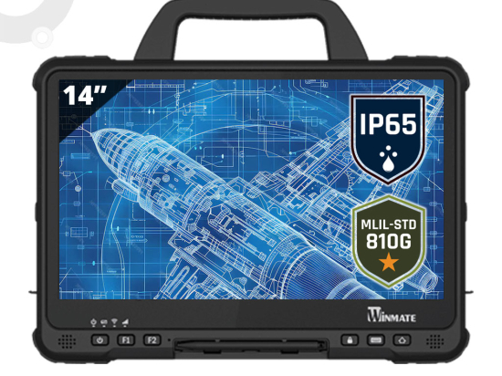 Tablette durcie 14" D140 Winmate | Integral System