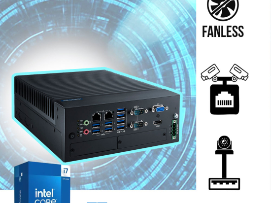 PC fanless vision industrielle avec Intel Core I7 compact et puissant ...