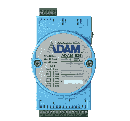 Module ADAM-6251 16 canaux isolés Modbus TCP | Integral System