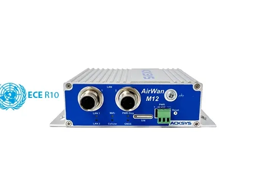 AirWan-M12 Routeur 4G et WiFi Acksys | Integral System