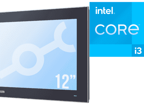 TPC-312-R833A Panel PC fanless i3 Advantech | Integral System