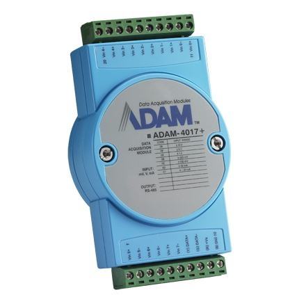 Module ADAM-4017+ Advantech 8 entrées analogiques Modbus | Integral System
